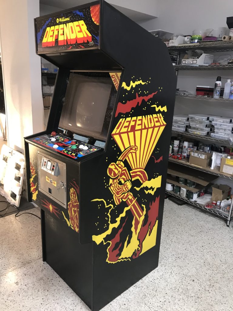 CUSTOMER RESTORATION - 1981 Williams Defender Arcade - Pinball ...