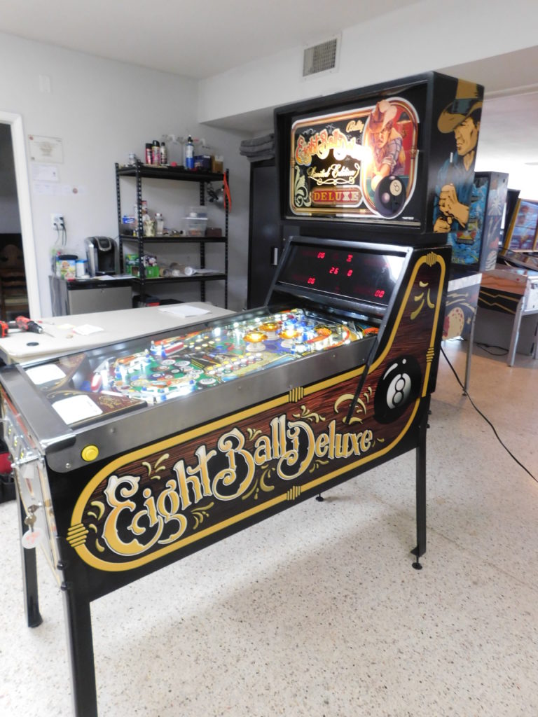 CUSTOMER RESTORATION - 1982 Bally Eight Ball Deluxe - LE (TM) (custom ...
