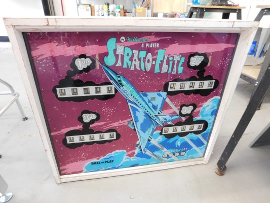 SOLD - 1974 Williams Strato-flite (as is) - Pinball Restorations, LLC.
