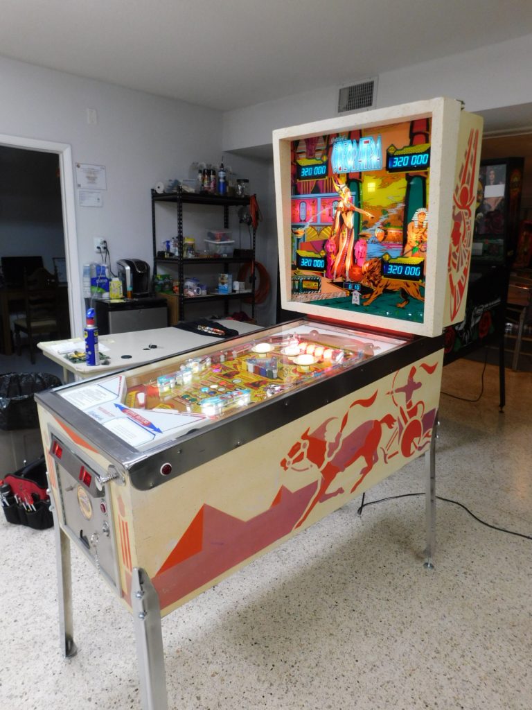 SOLD - 1977 Gottlieb Cleopatra (#1) - Pinball Restorations, LLC.