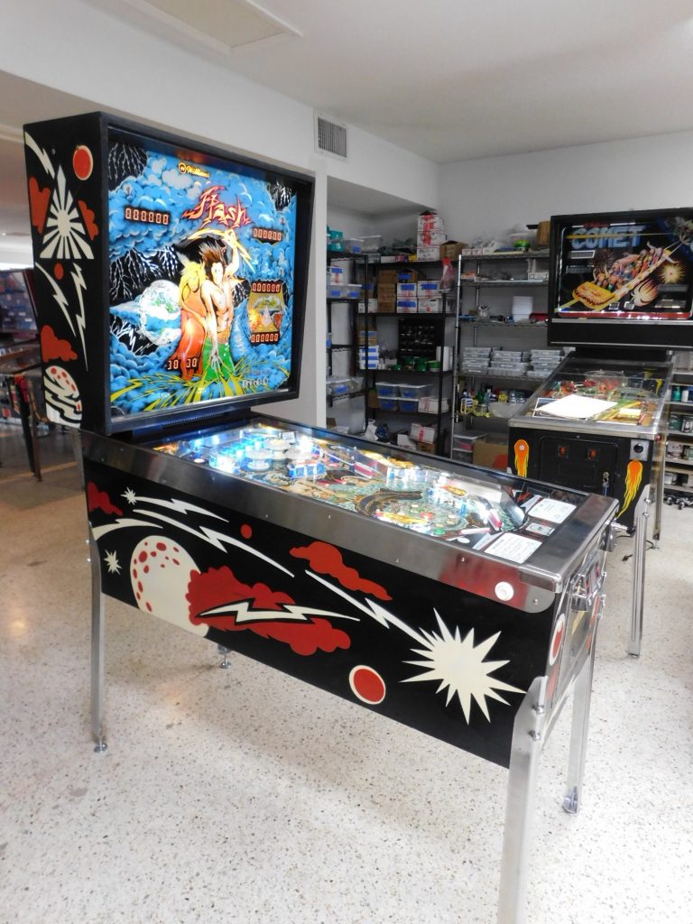SOLD - 1978 Williams Flash (#1) - New LED score displays - Pinball ...