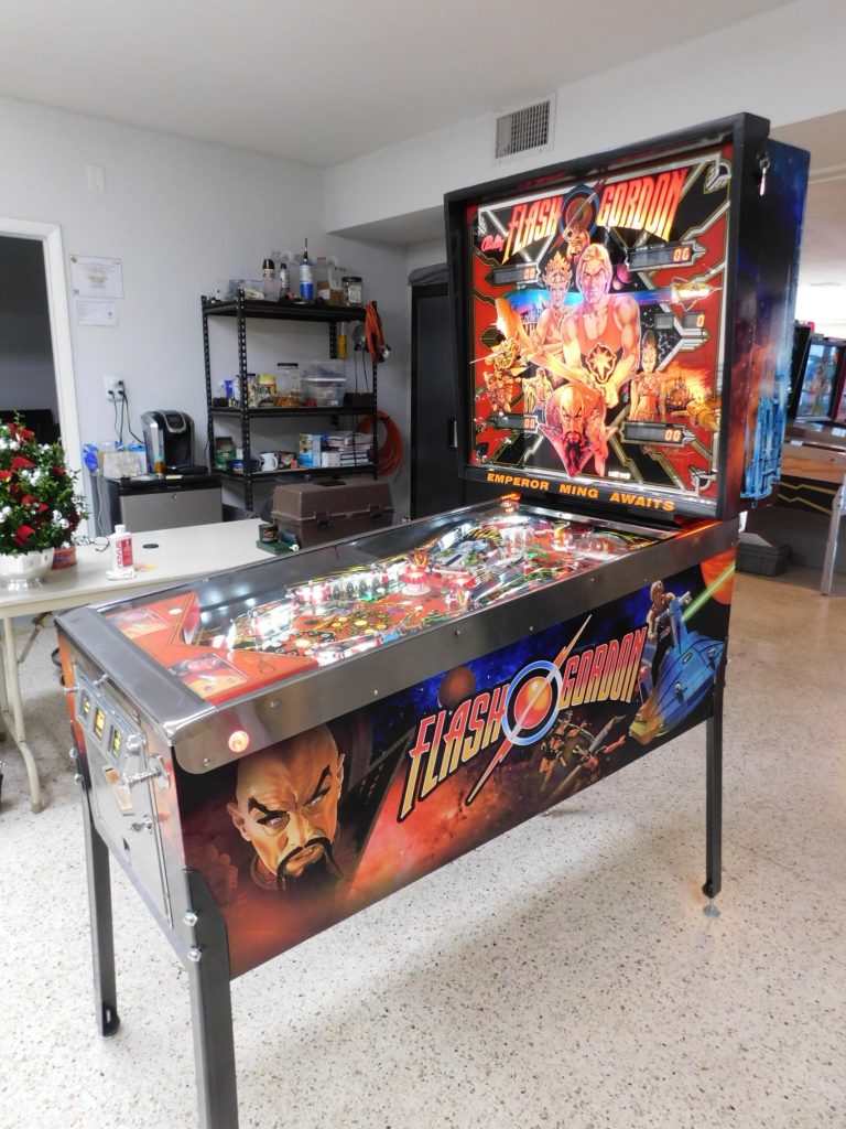 SOLD - 1981 Bally Flash Gordon (#6) - RESTORED LIKE NEW (AD) - Pinball ...