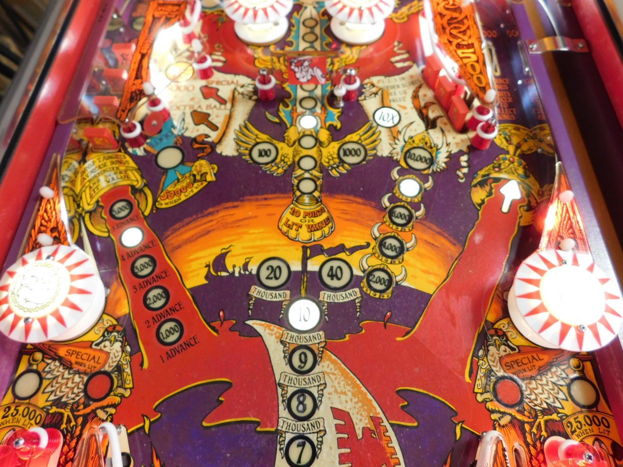 CUSTOMER RESTORATION - 1980 Bally Viking (#2) (repainted cabinet ...