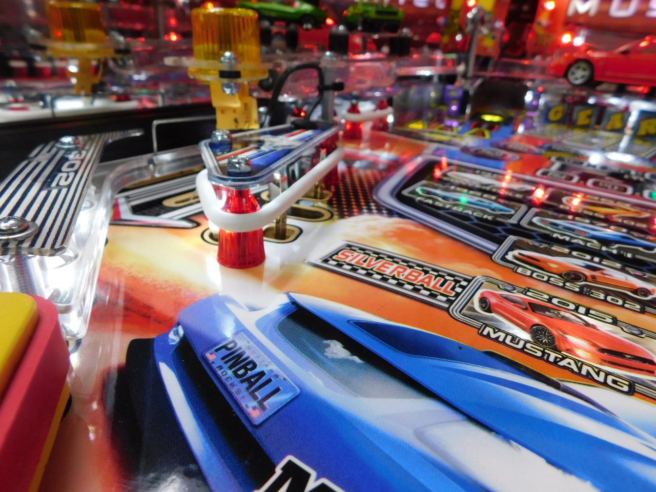 SOLD - 2014 Stern Mustang - Pinball Restorations, LLC.