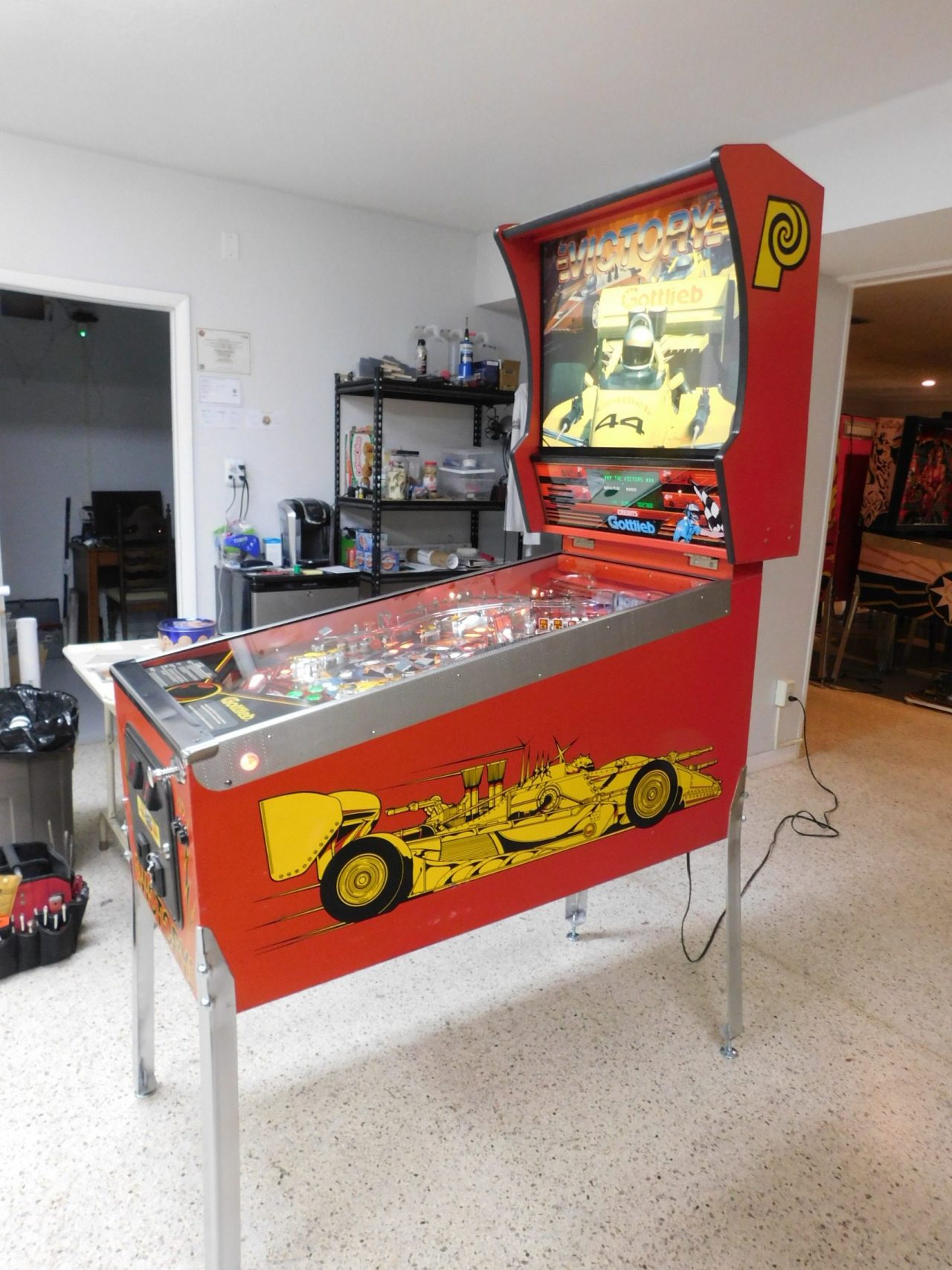 SOLD - 1987 Gottlieb Victory (#1) - Pinball Restorations, LLC.