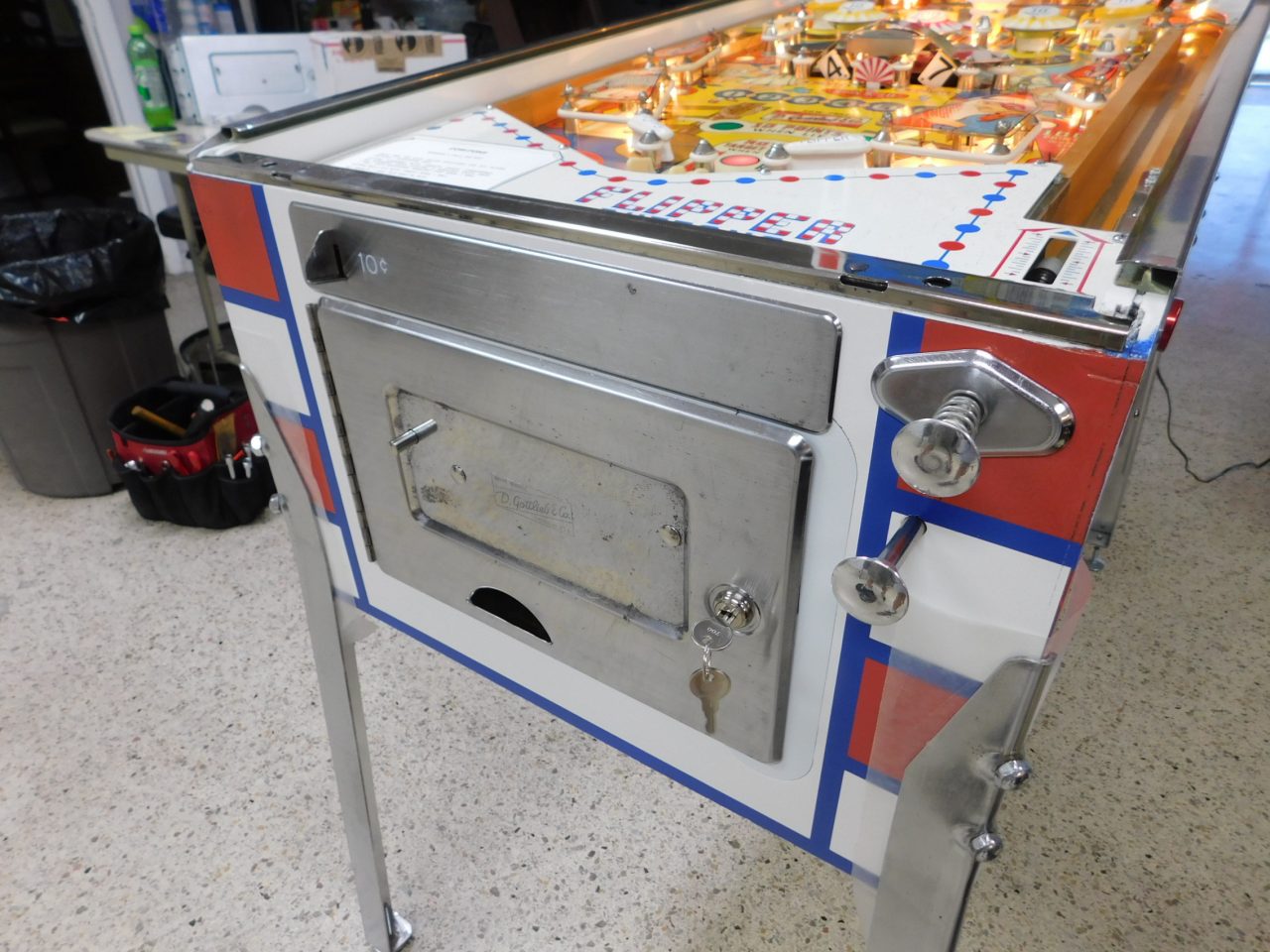 CUSTOMER RESTORATION - 1965 Gottlieb Cow Poke (repainted cabinet ...