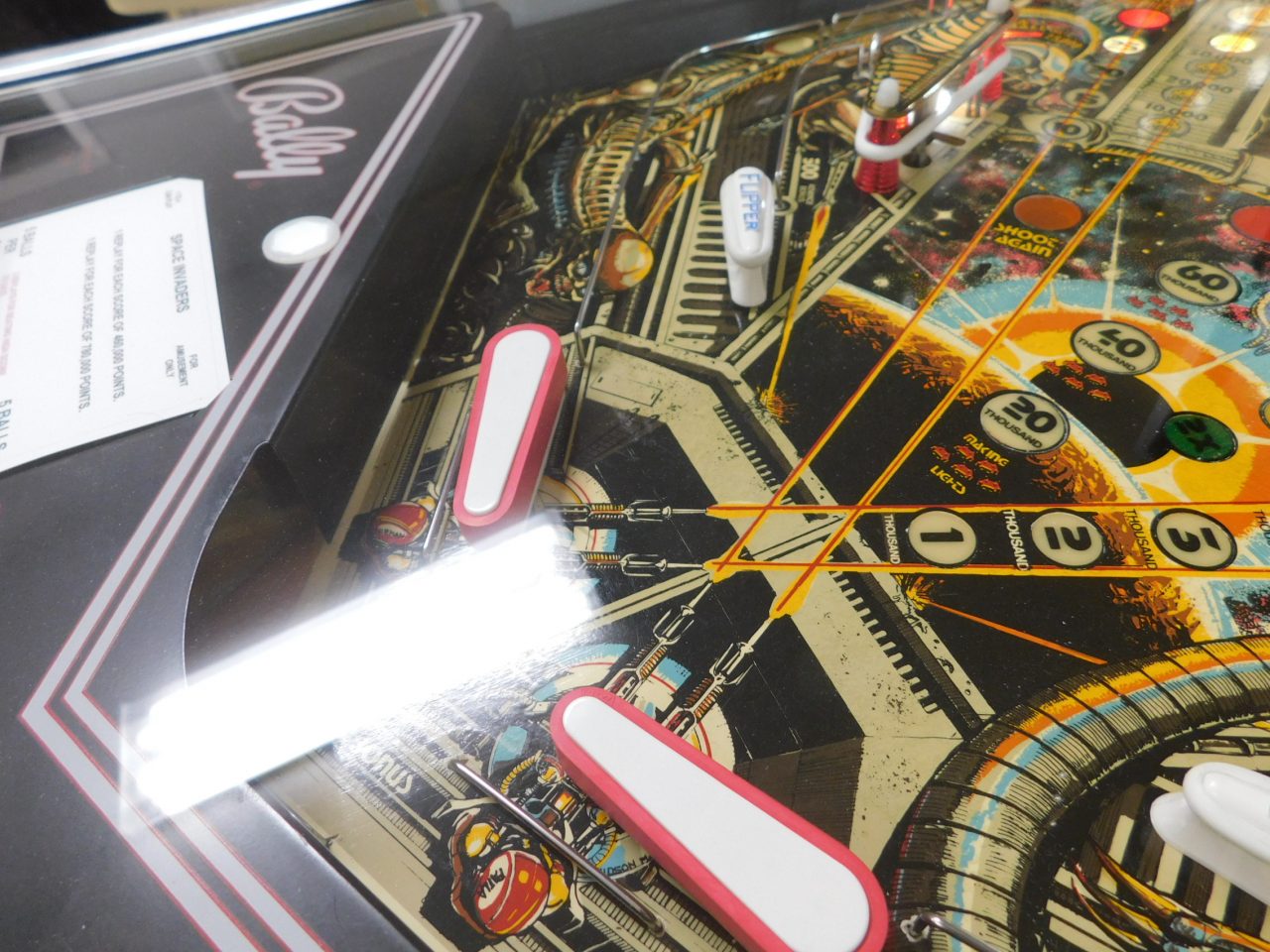 CUSTOMER RESTORATION - 1980 Bally Space Invaders - Pinball Restorations ...