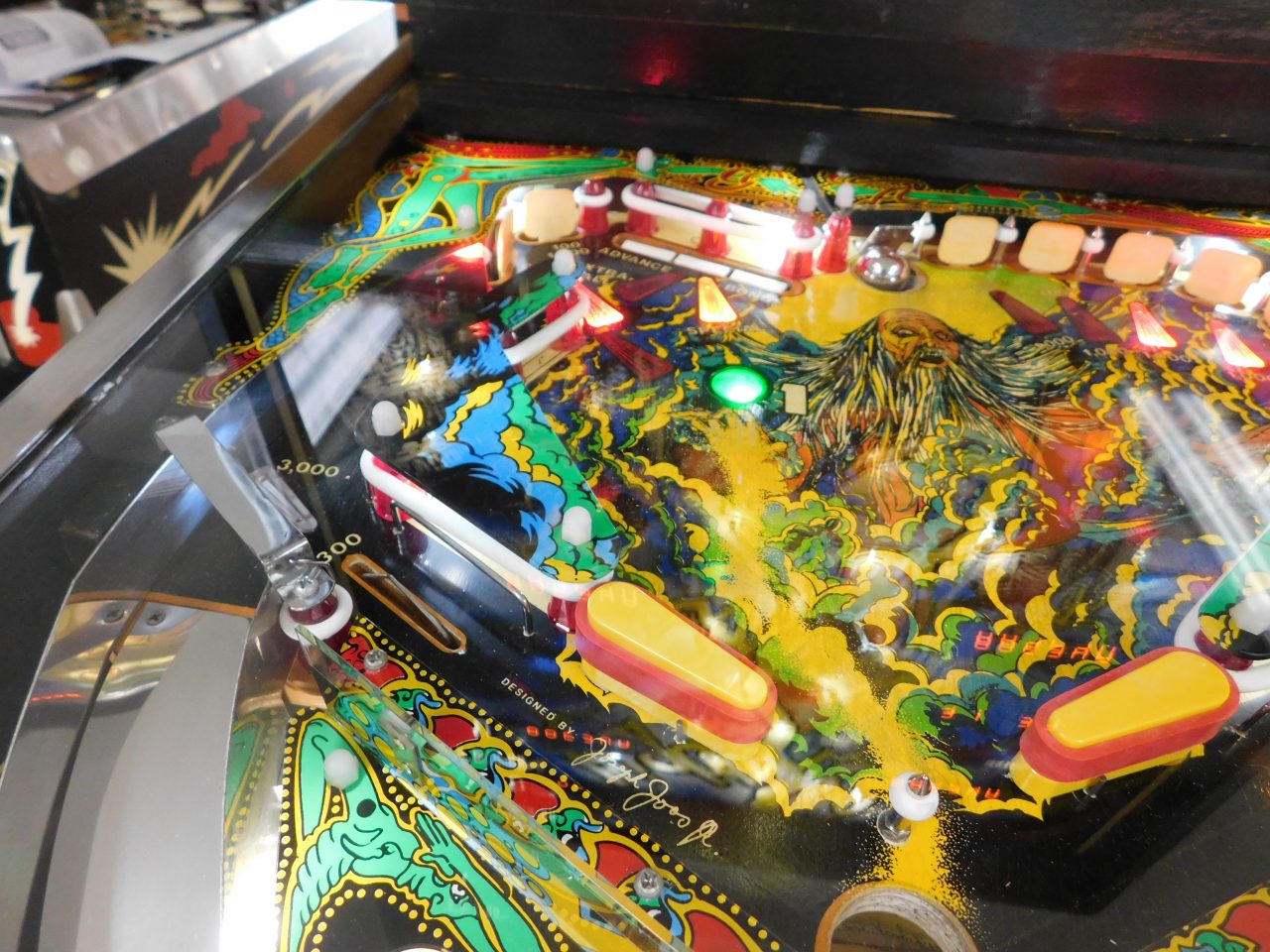 SOLD - 1981 Stern Lightning - Pinball Restorations, LLC.