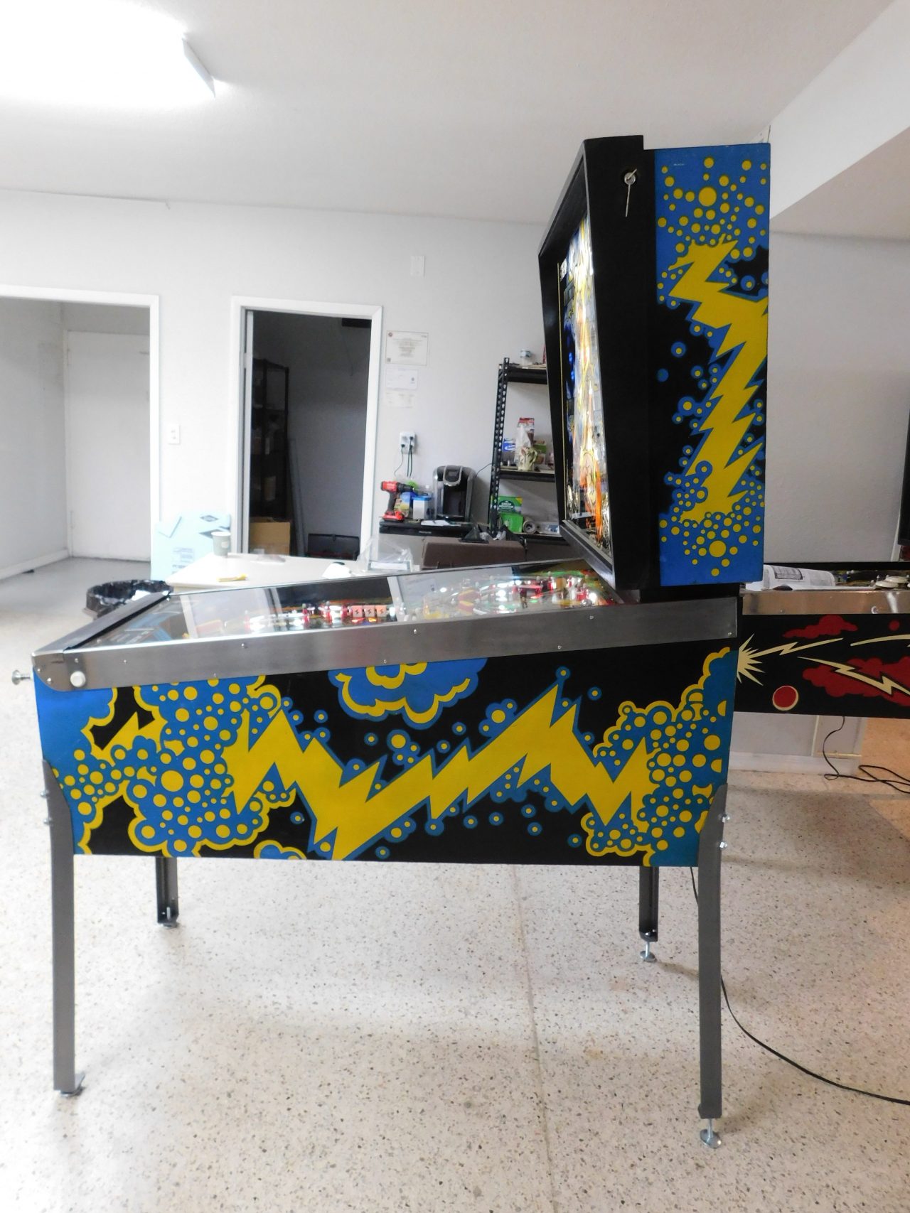 SOLD - 1981 Stern Lightning - Pinball Restorations, LLC.