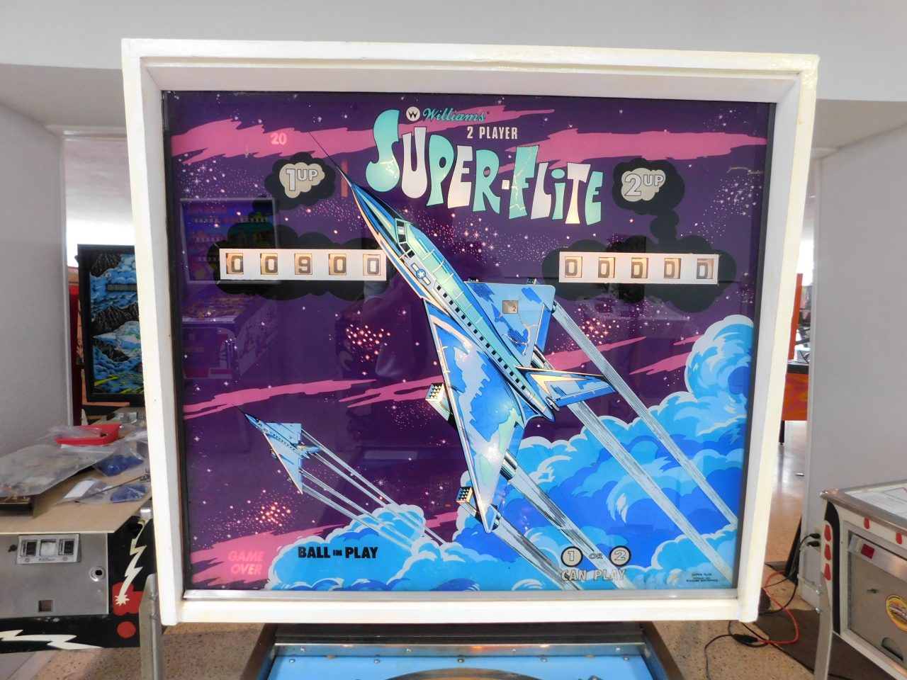 SOLD - 1974 Williams Super-Flite - Pinball Restorations, LLC.
