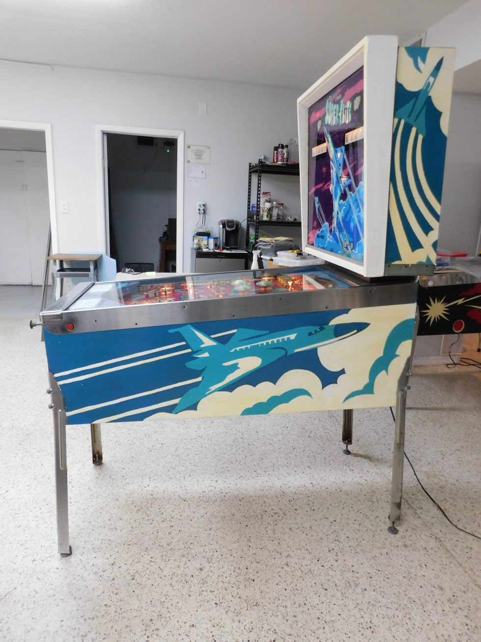 SOLD - 1974 Williams Super-Flite - Pinball Restorations, LLC.