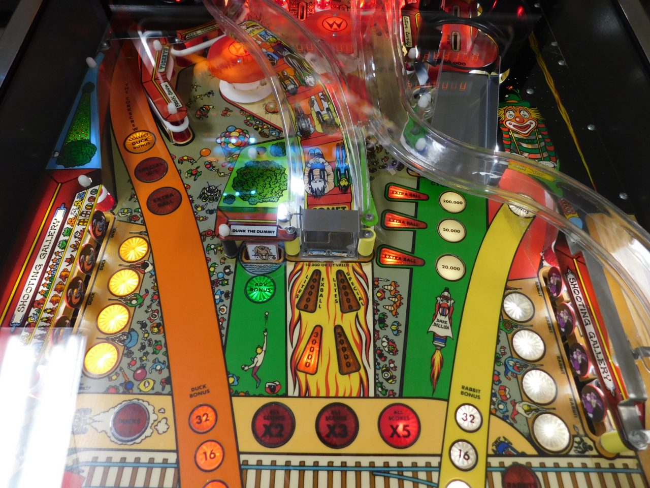 SOLD - 1985 Williams Comet (#2) - Pinball Restorations, LLC.