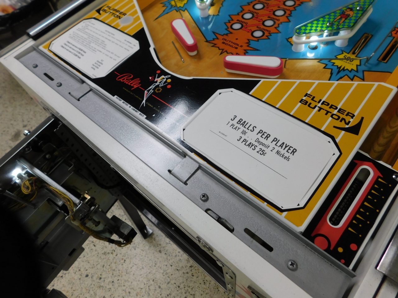 CUSTOMER RESTORATION - 1975 Bally Knockout - Pinball Restorations, LLC.