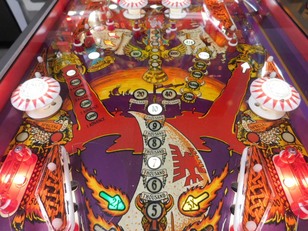 SOLD - 1980 Bally Viking - RESTORED LIKE NEW (#3) - Pinball ...