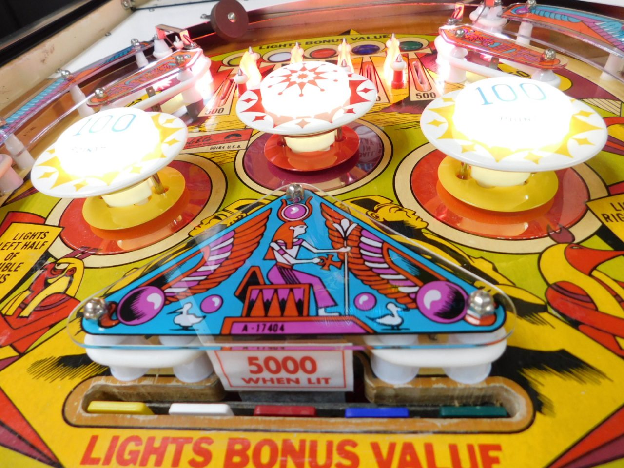 SOLD - 1977 Gottlieb Cleopatra (#1) - Pinball Restorations, LLC.