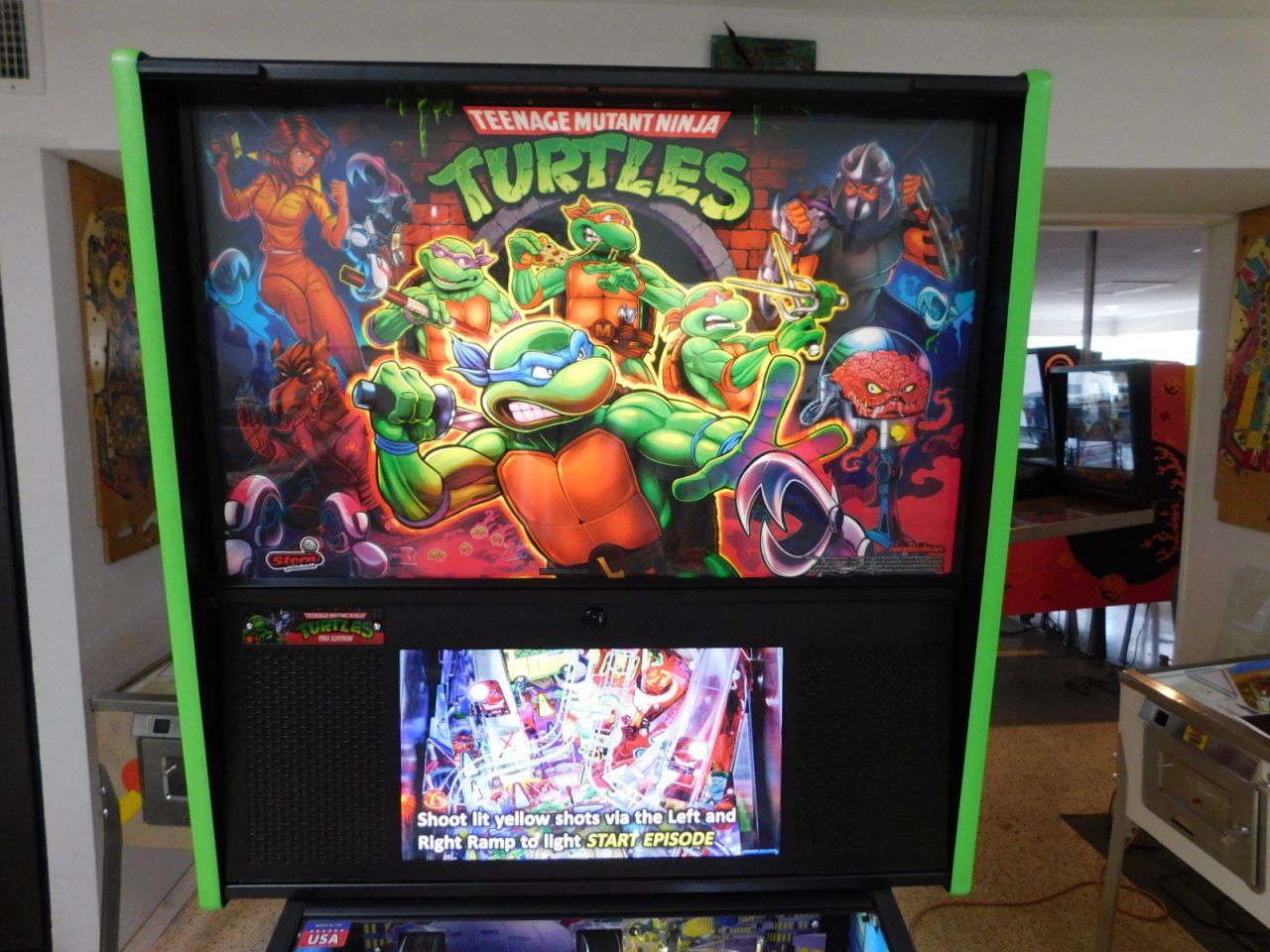 SOLD - 2020 Stern Teenage Mutant Ninja Turtles Pro (Shaker motor and ...