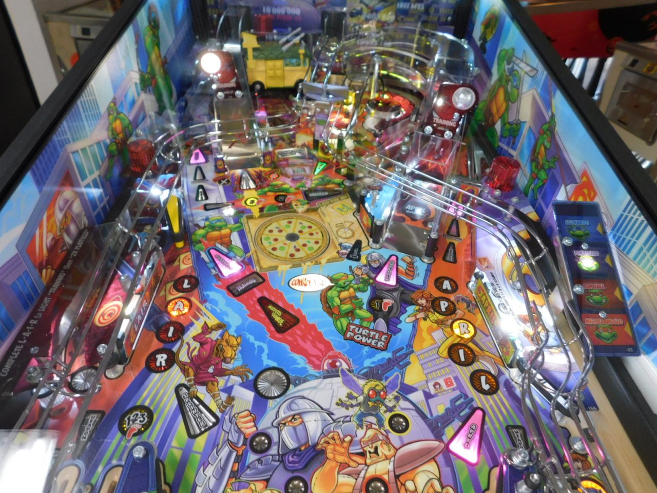 SOLD - 2020 Stern Teenage Mutant Ninja Turtles Pro (Shaker motor and ...