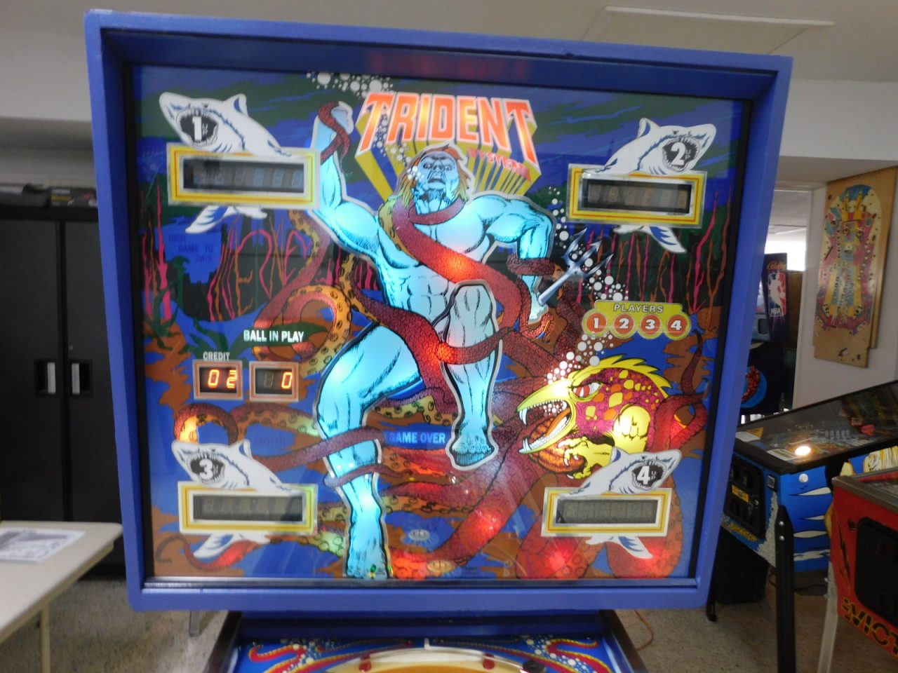 SOLD - 1979 Stern Trident (#1) - Pinball Restorations, LLC.