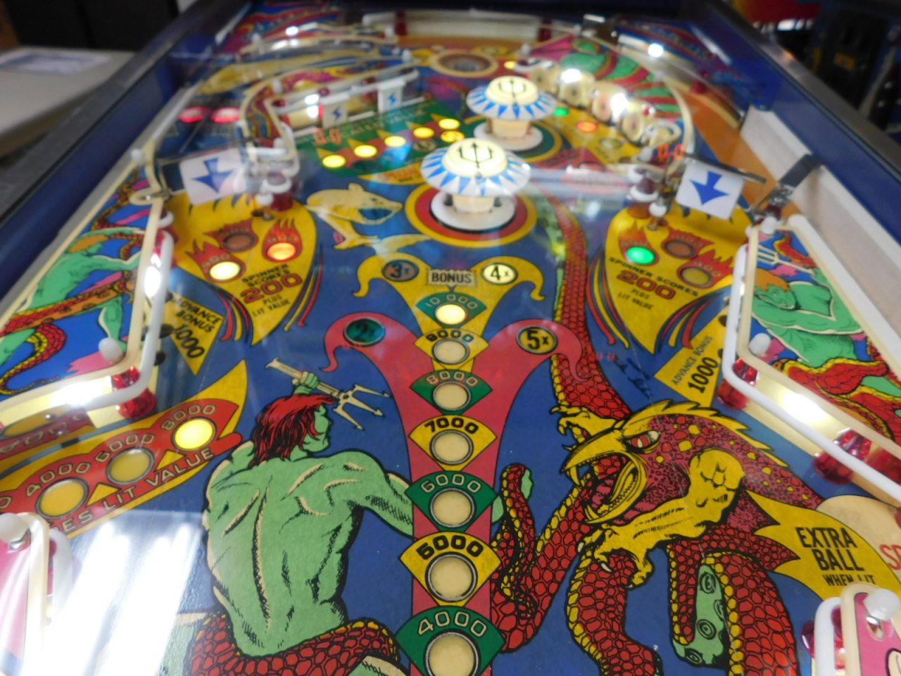 SOLD - 1979 Stern Trident (#1) - Pinball Restorations, LLC.