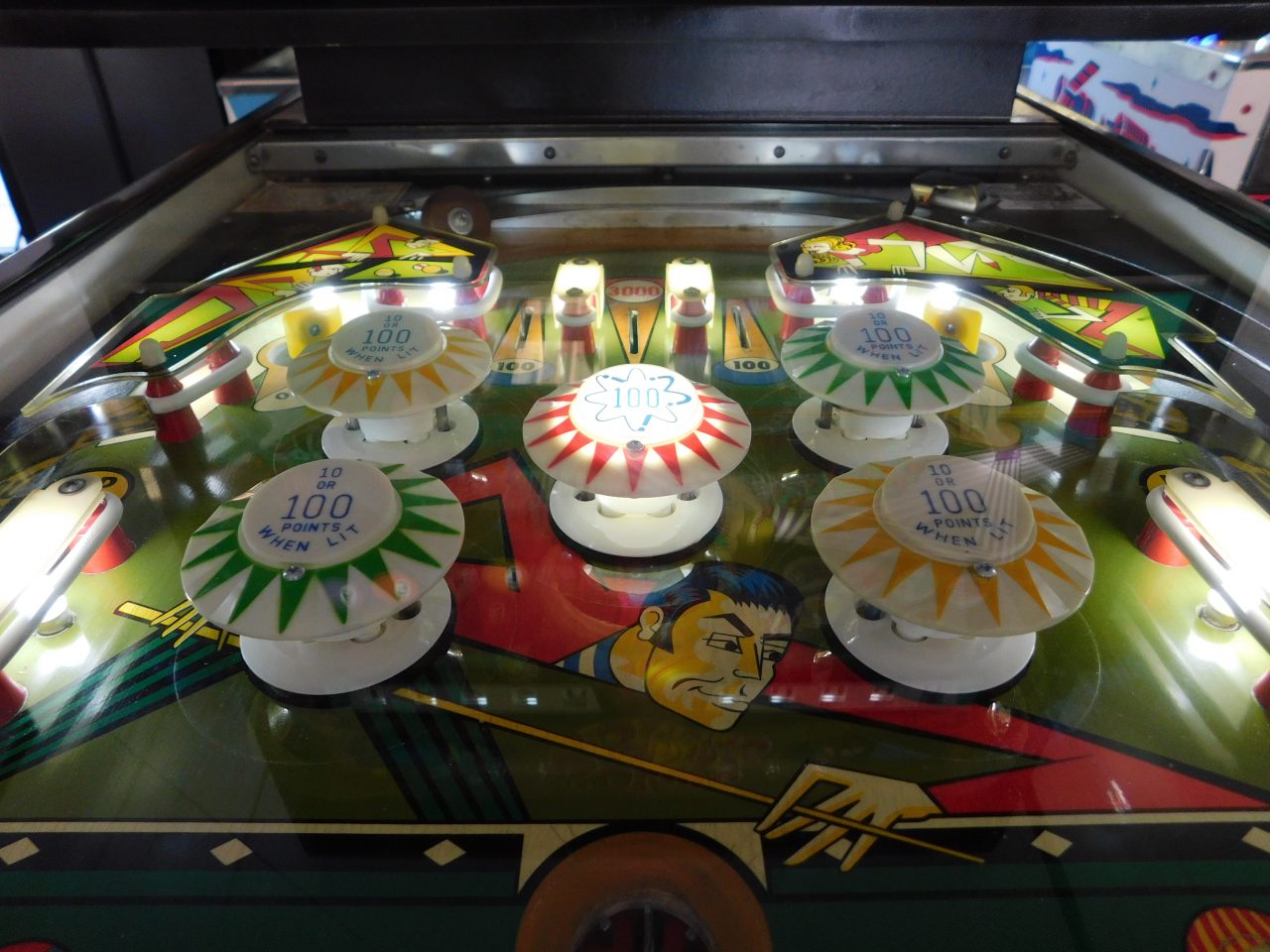 SOLD - 1970 Williams Solids N Stripes (repainted cabinet) - Pinball ...