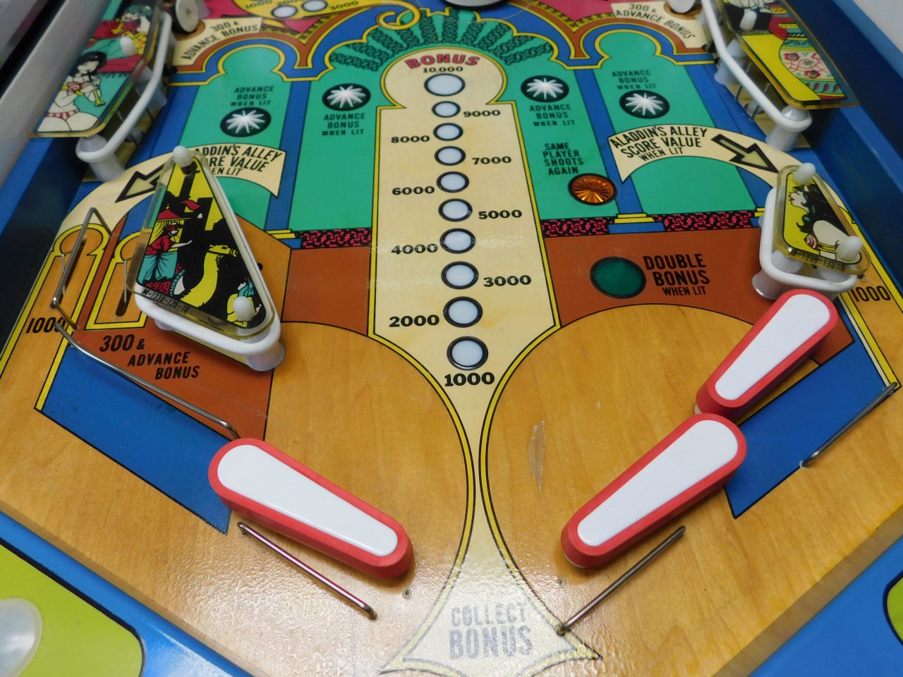 SOLD - 1976 Bally Aladdin's Castle - Pinball Restorations, LLC.