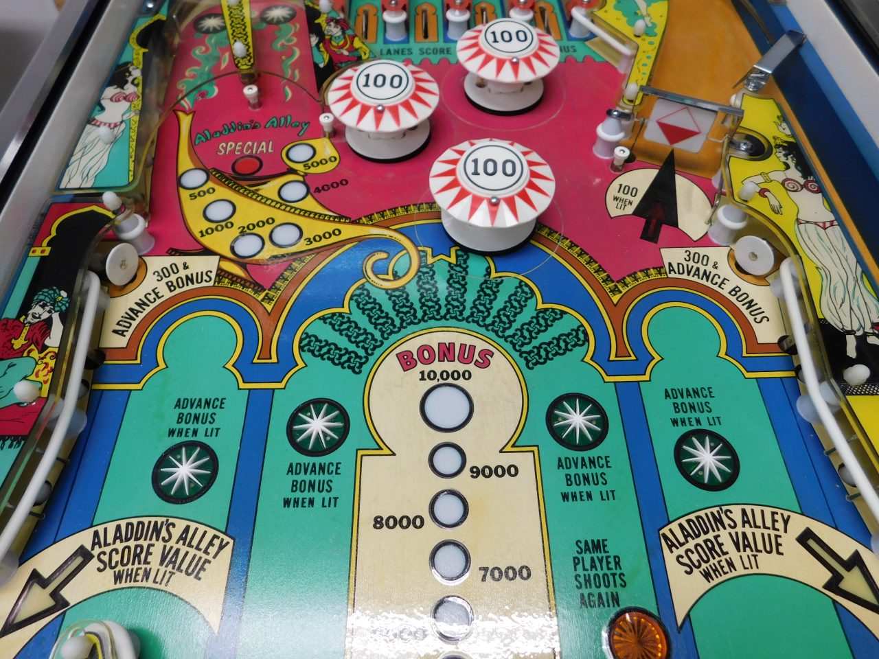 SOLD - 1976 Bally Aladdin's Castle - Pinball Restorations, LLC.