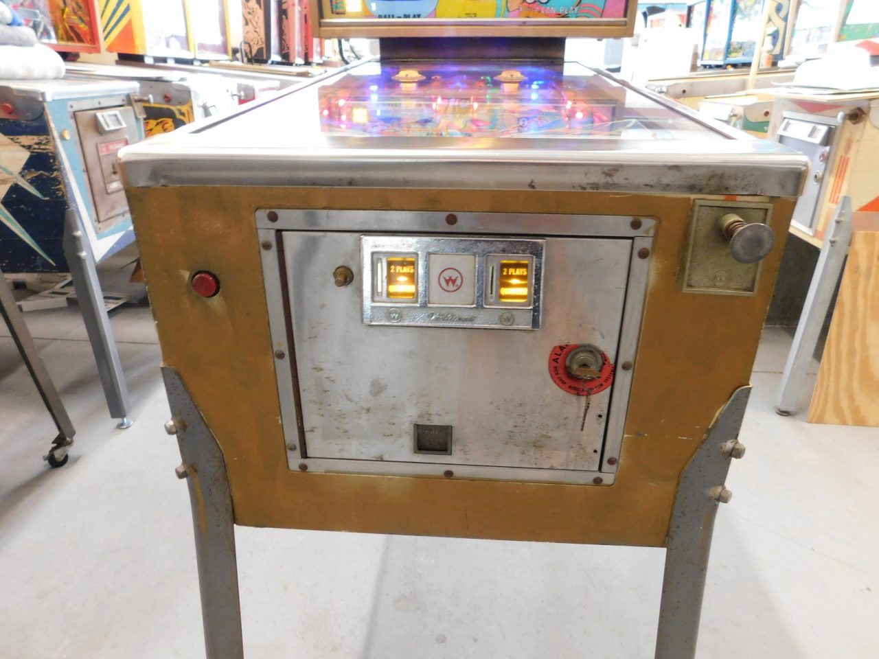 SOLD - 1973 Williams Darling - Pinball Restorations, LLC.
