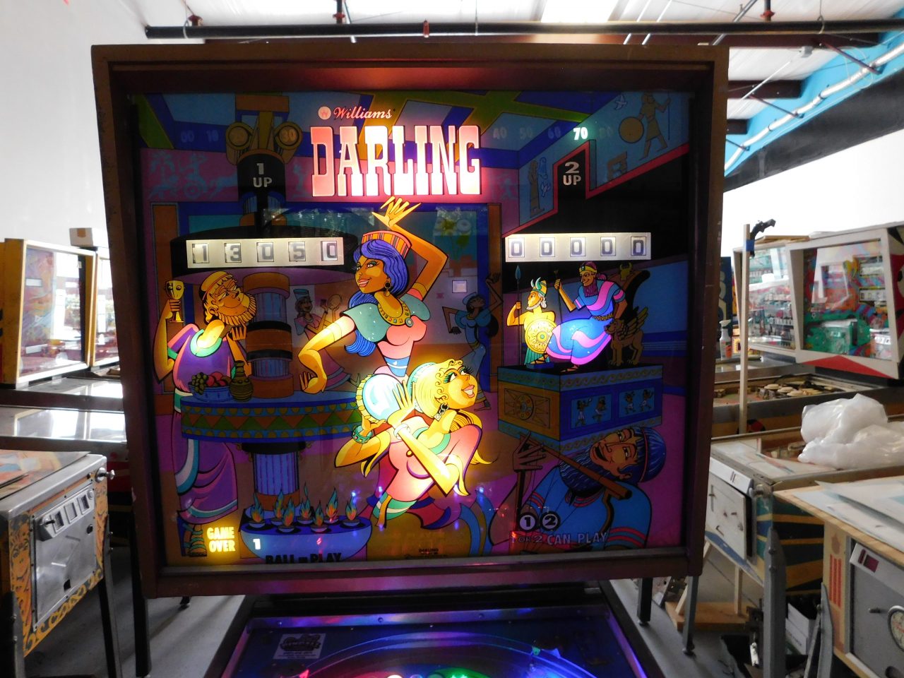 SOLD - 1973 Williams Darling - Pinball Restorations, LLC.
