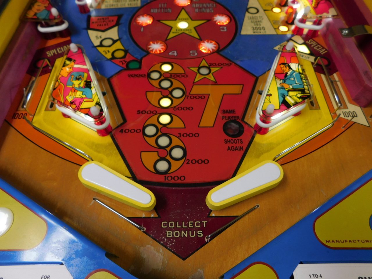 SOLD - 1979 Bally Supersonic (#5) - Pinball Restorations, LLC.