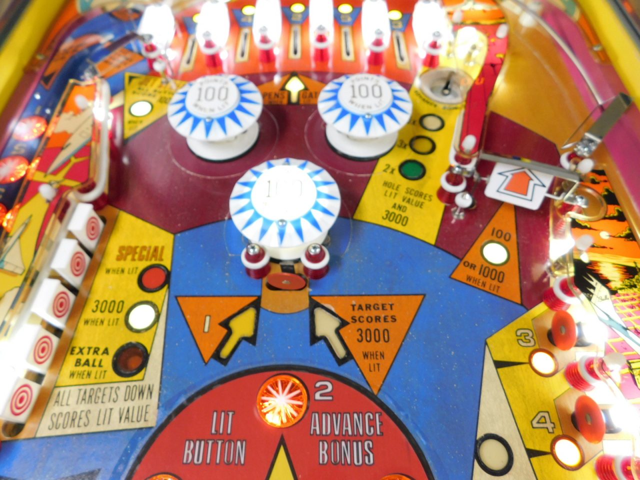 SOLD - 1979 Bally Supersonic (#5) - Pinball Restorations, LLC.