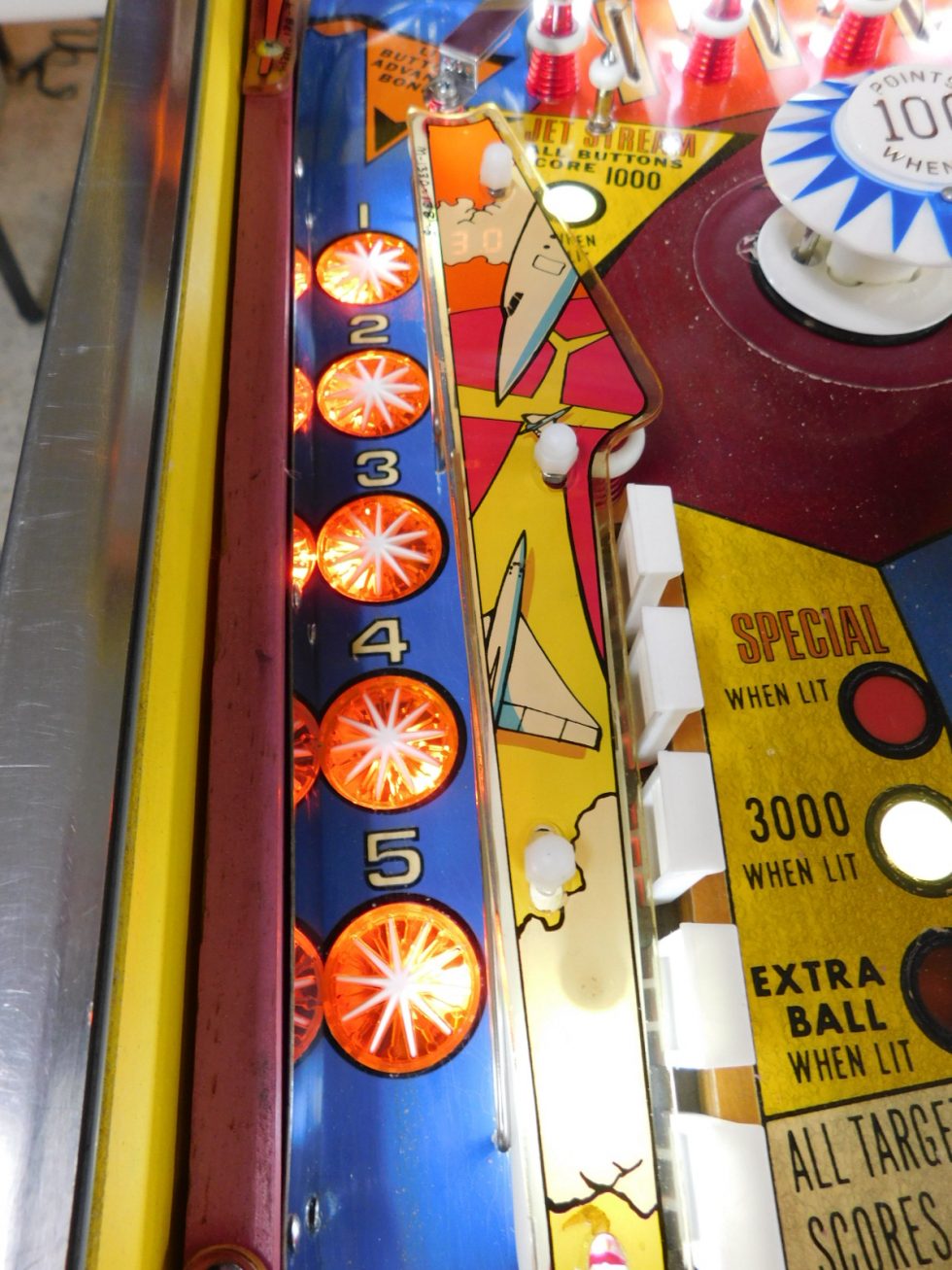 SOLD - 1979 Bally Supersonic (#5) - Pinball Restorations, LLC.