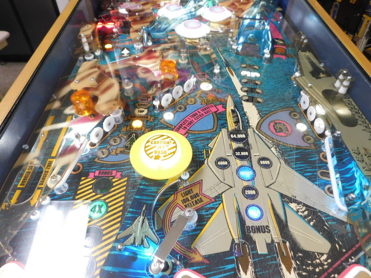 SOLD -1986 Gottlieb Gold Wings (#1) (2 ball Multi-ball) - Pinball ...