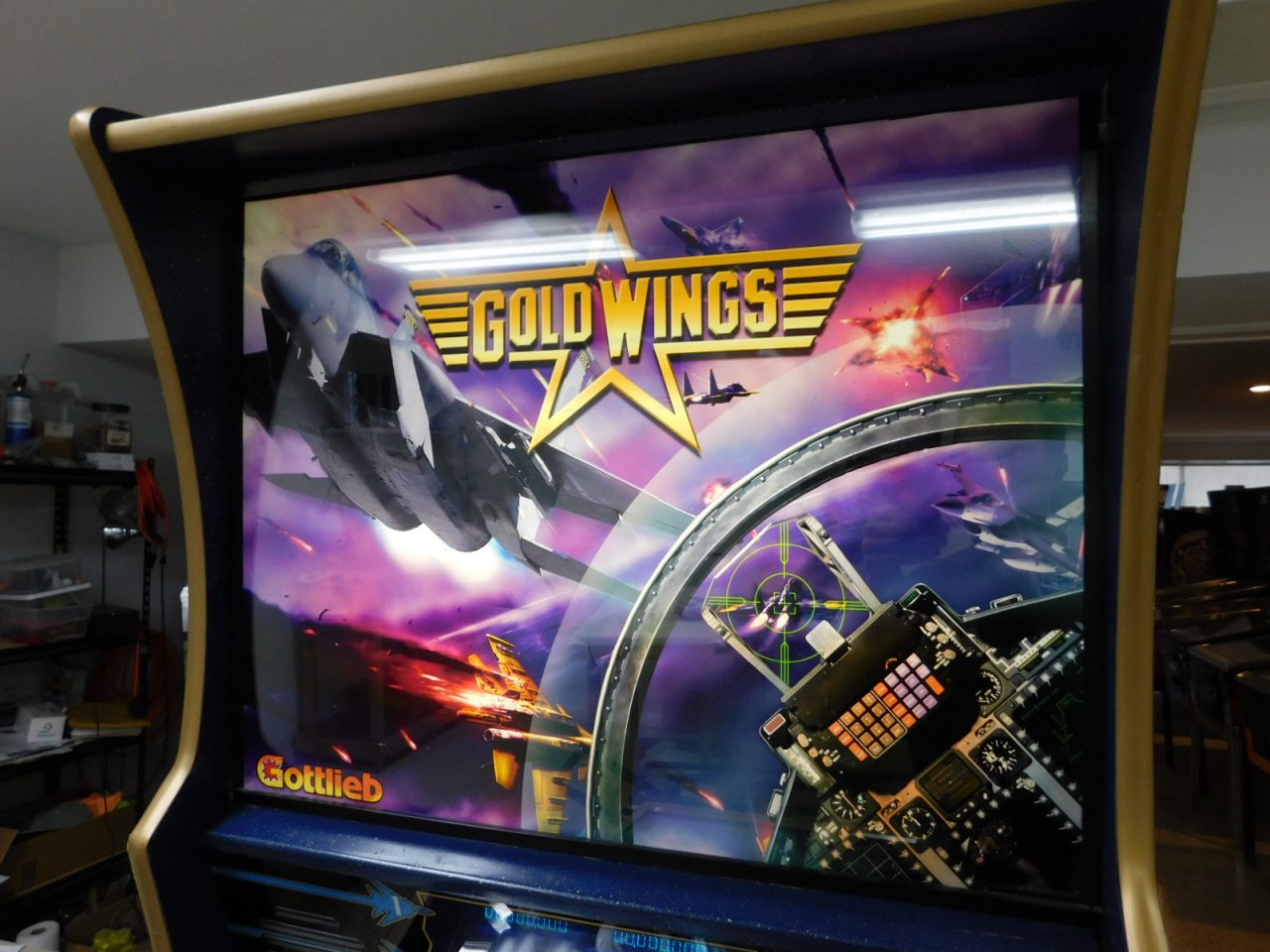 SOLD -1986 Gottlieb Gold Wings (#1) (2 ball Multi-ball) - Pinball ...