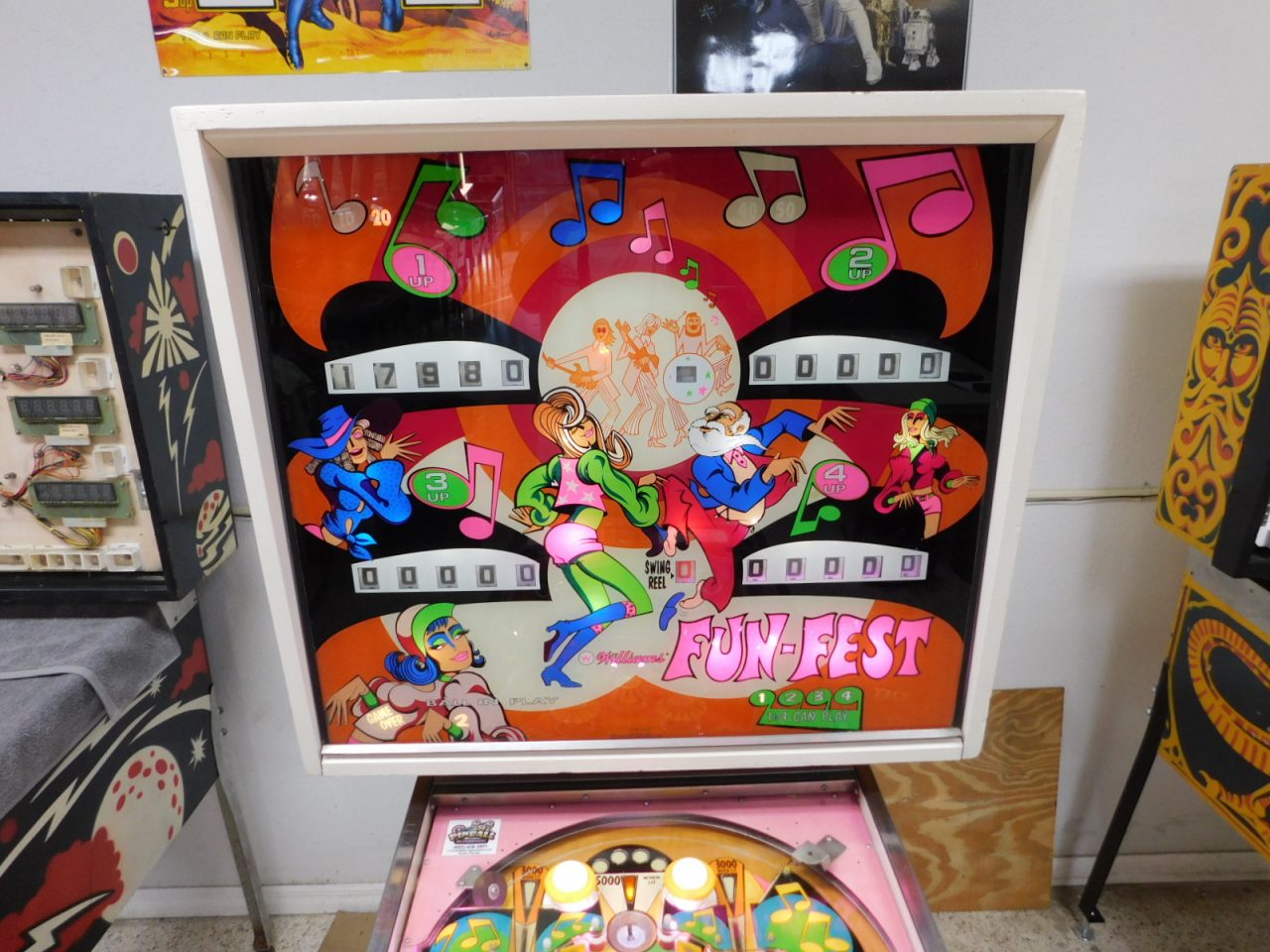 SOLD - 1972 Williams Fun Fest (Extremely fast playing EM game ...