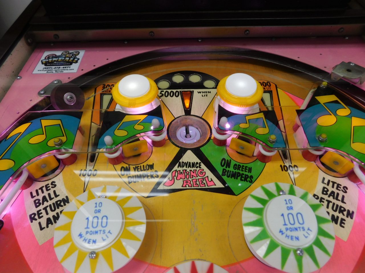 SOLD - 1972 Williams Fun Fest (Extremely fast playing EM game ...