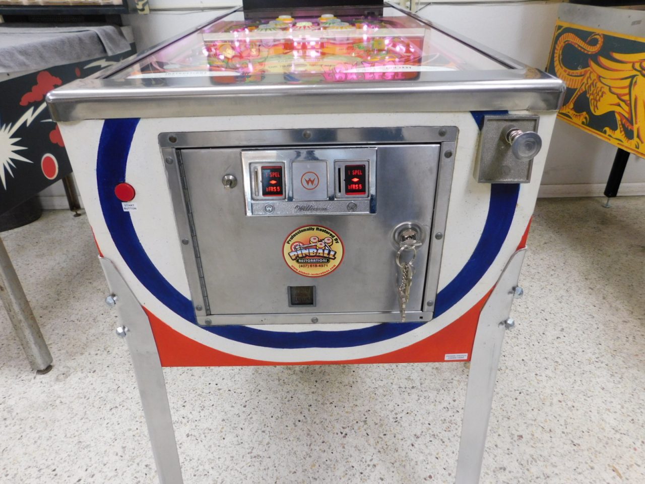 SOLD - 1972 Williams Fun Fest (Extremely fast playing EM game ...