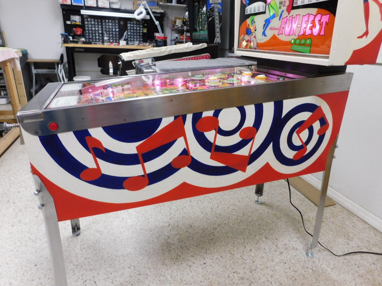 SOLD - 1972 Williams Fun Fest (Extremely fast playing EM game ...