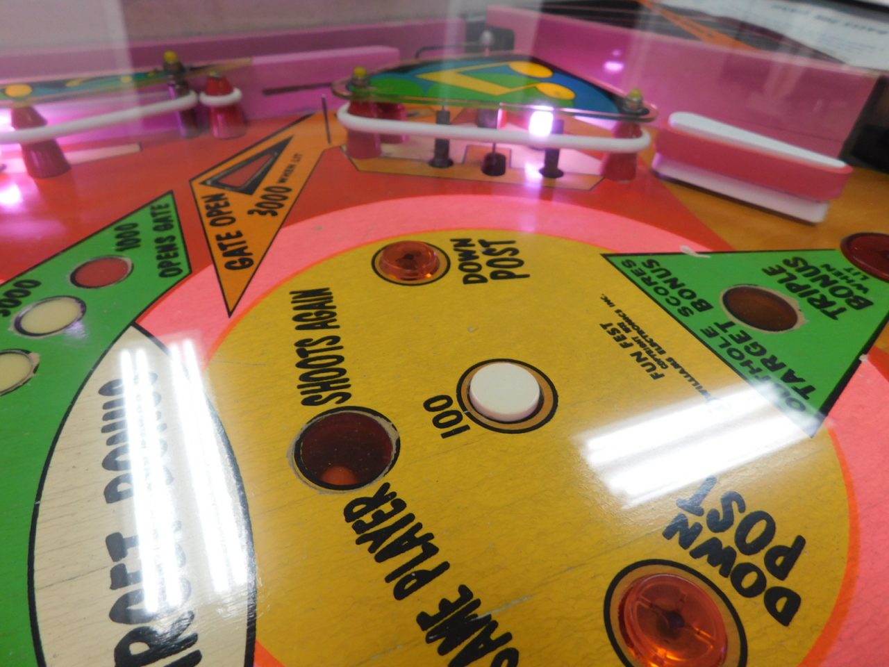 SOLD - 1972 Williams Fun Fest (Extremely fast playing EM game ...