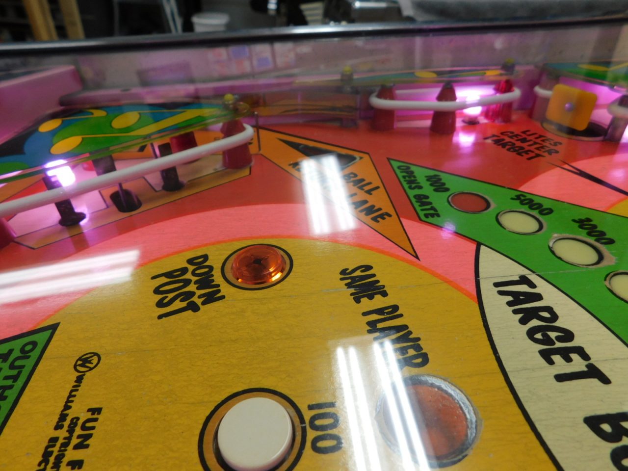 SOLD - 1972 Williams Fun Fest (Extremely fast playing EM game ...