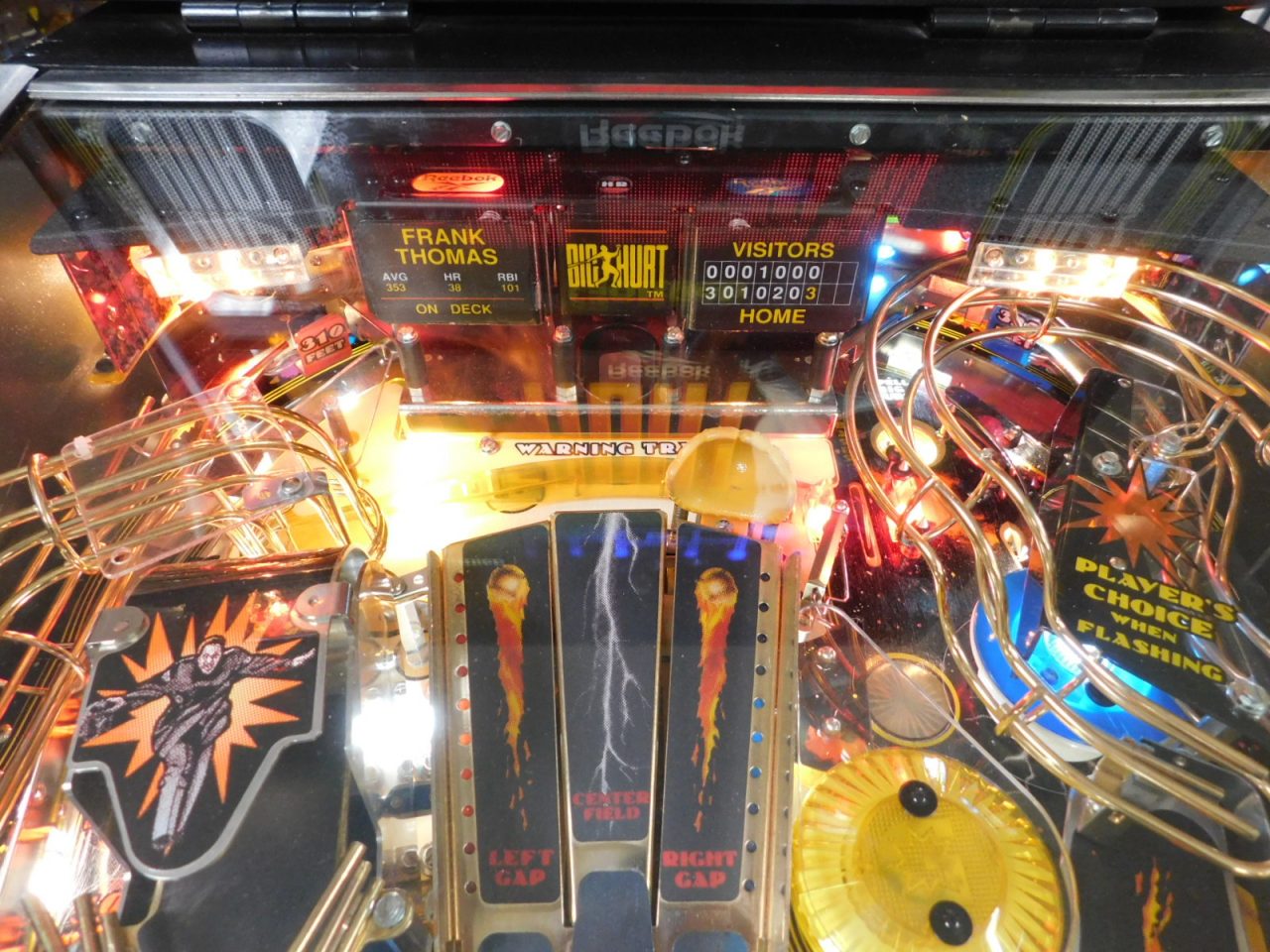 SOLD - Gottlieb Frank Thomas Big Hurt (#3) - Pinball Restorations, LLC.