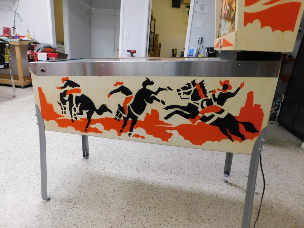 CUSTOMER OWNED - 1977 Gottlieb Bronco - Pinball Restorations, LLC.