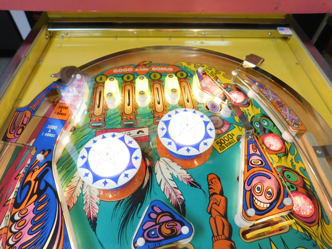 SOLD - 1979 Gottlieb Totem - Pinball Restorations, LLC.