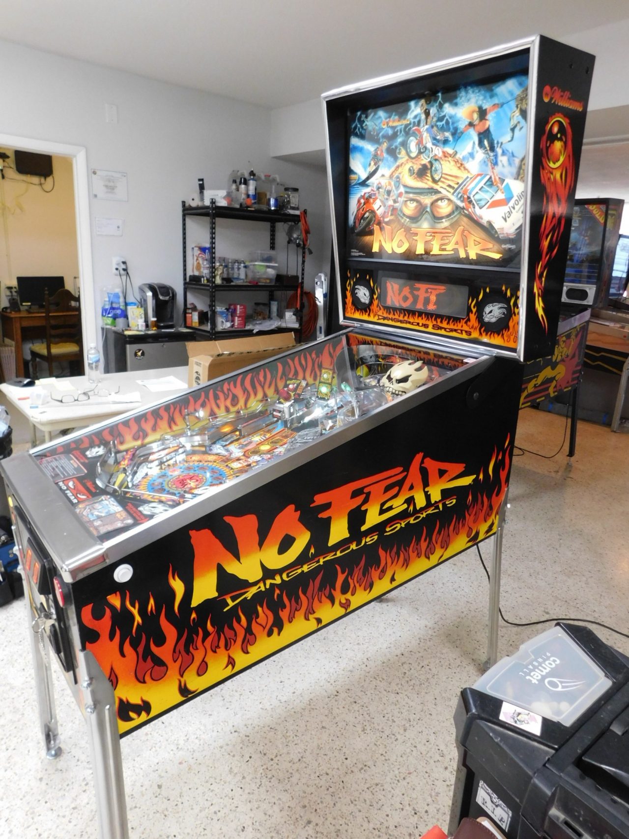 SOLD - 1995 Williams No Fear: Dangerous Sports (4 ball Multi-ball) New ...
