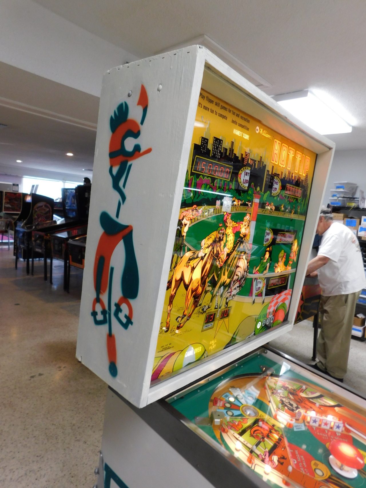 SOLD - 1977 Williams Hot Tip (Solid State version) (#2) - Pinball ...