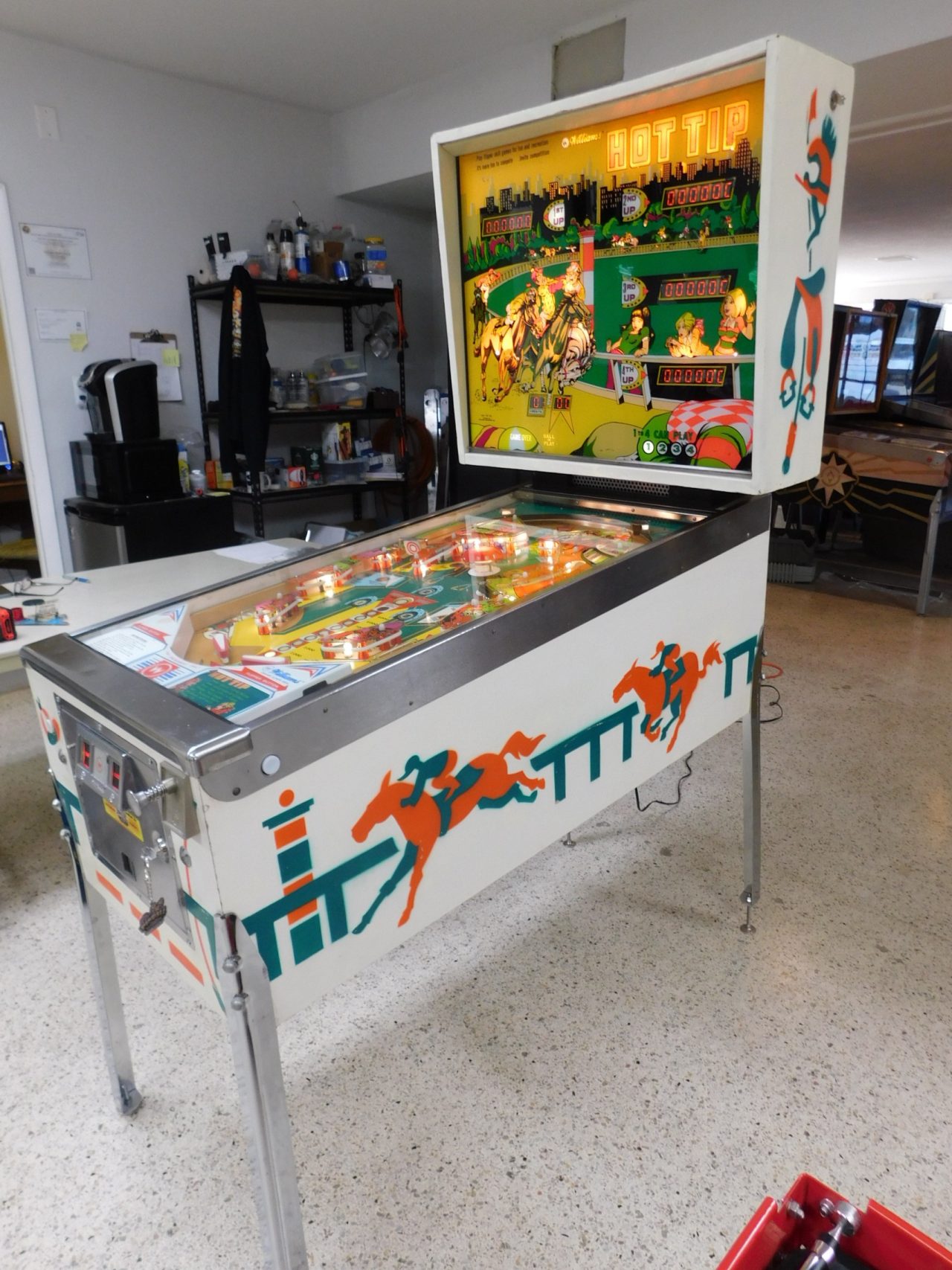 SOLD - 1977 Williams Hot Tip (Solid State version) (#2) - Pinball ...