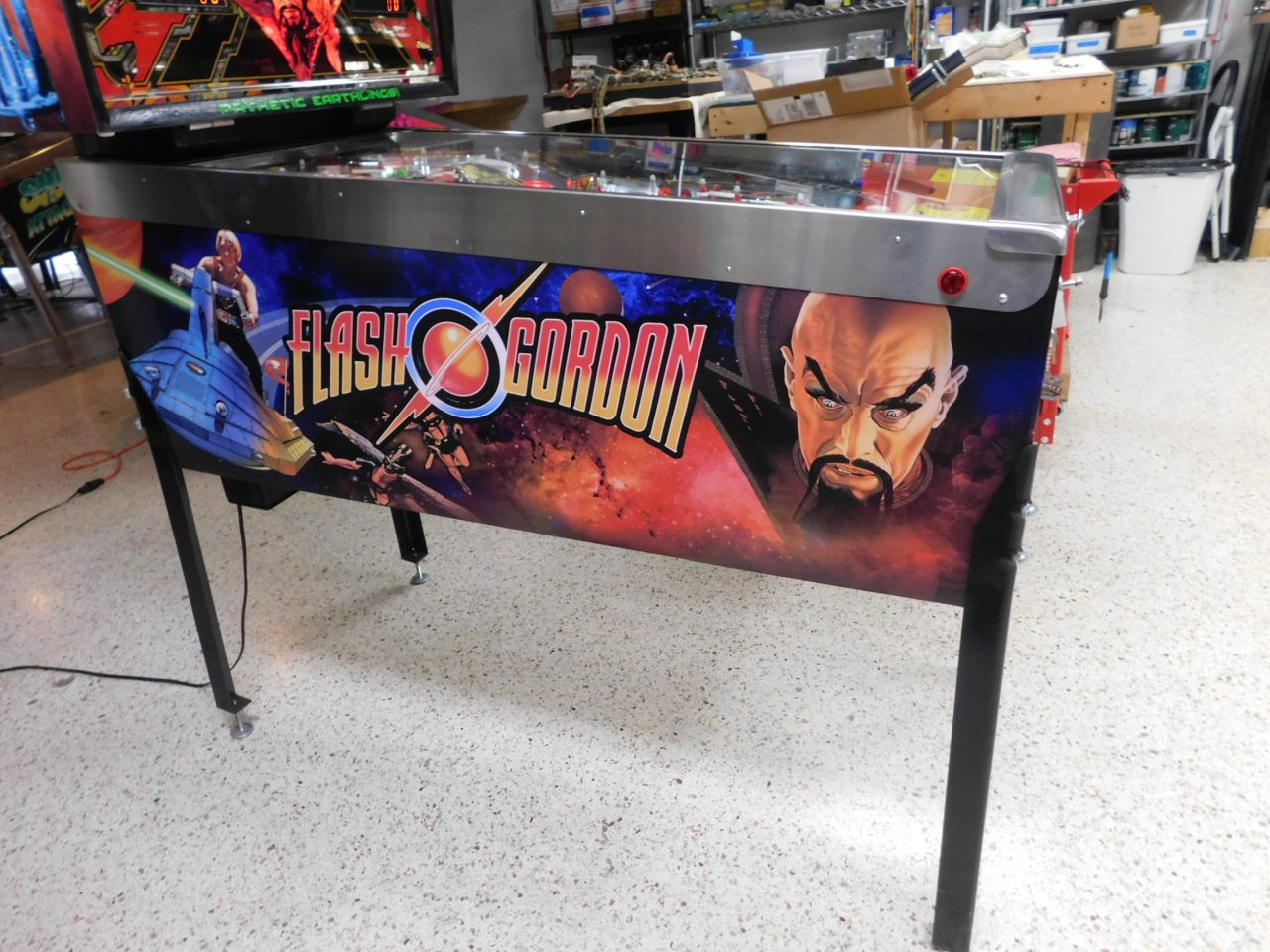 SOLD – 1981 Bally Flash Gordon (#10) – CUSTOM ARTWORK – MOVIE INSPIRED ...