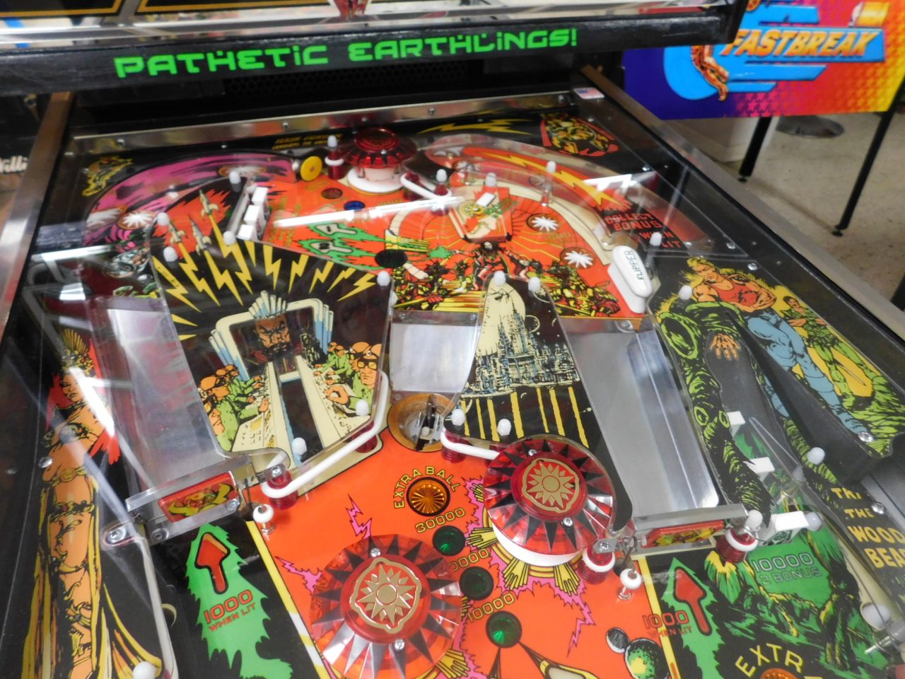SOLD – 1981 Bally Flash Gordon (#10) – CUSTOM ARTWORK – MOVIE INSPIRED ...