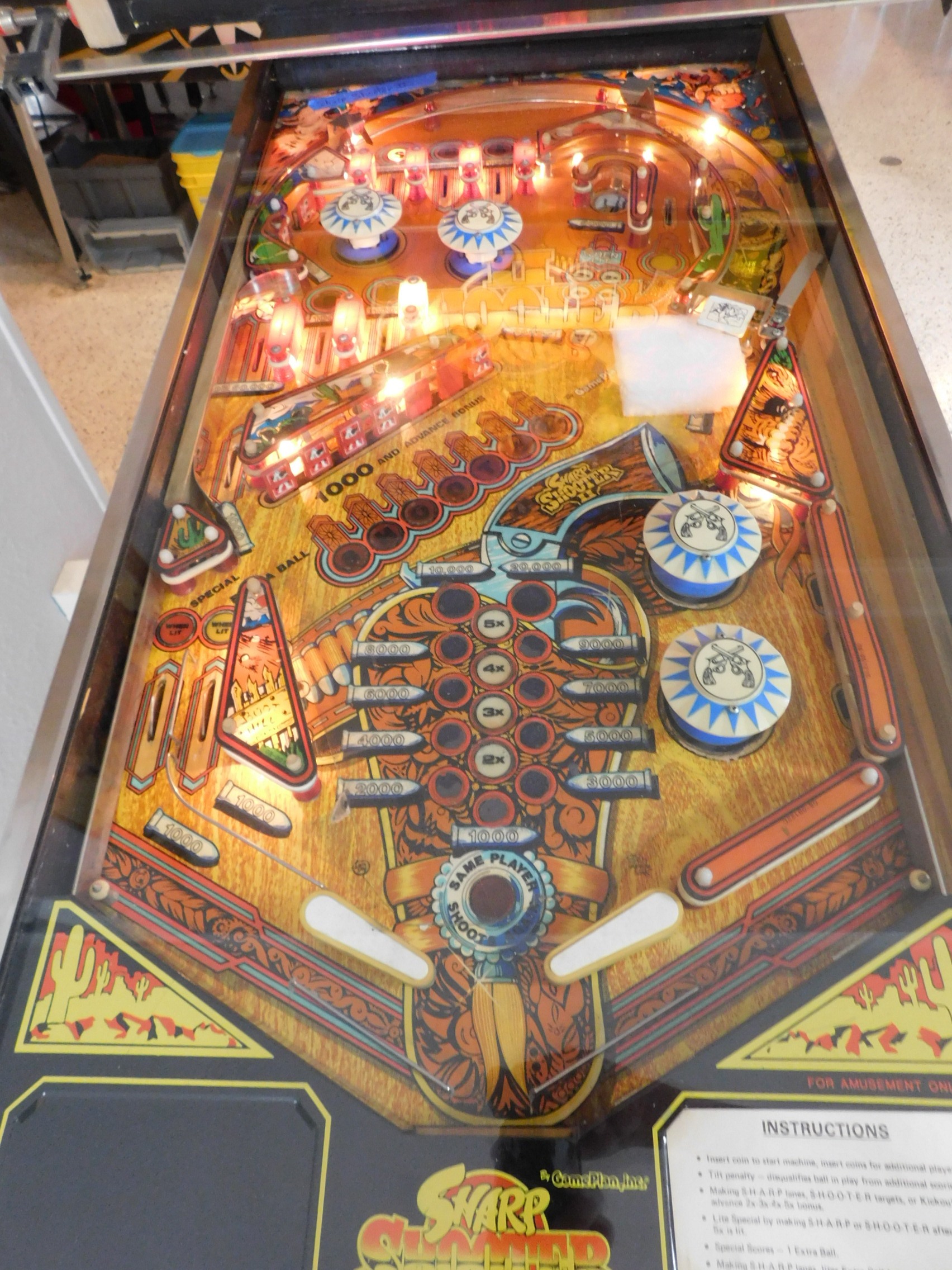 COMING SOON - 1983 Game Plan Sharp Shooter II (Brand New MPU board ...