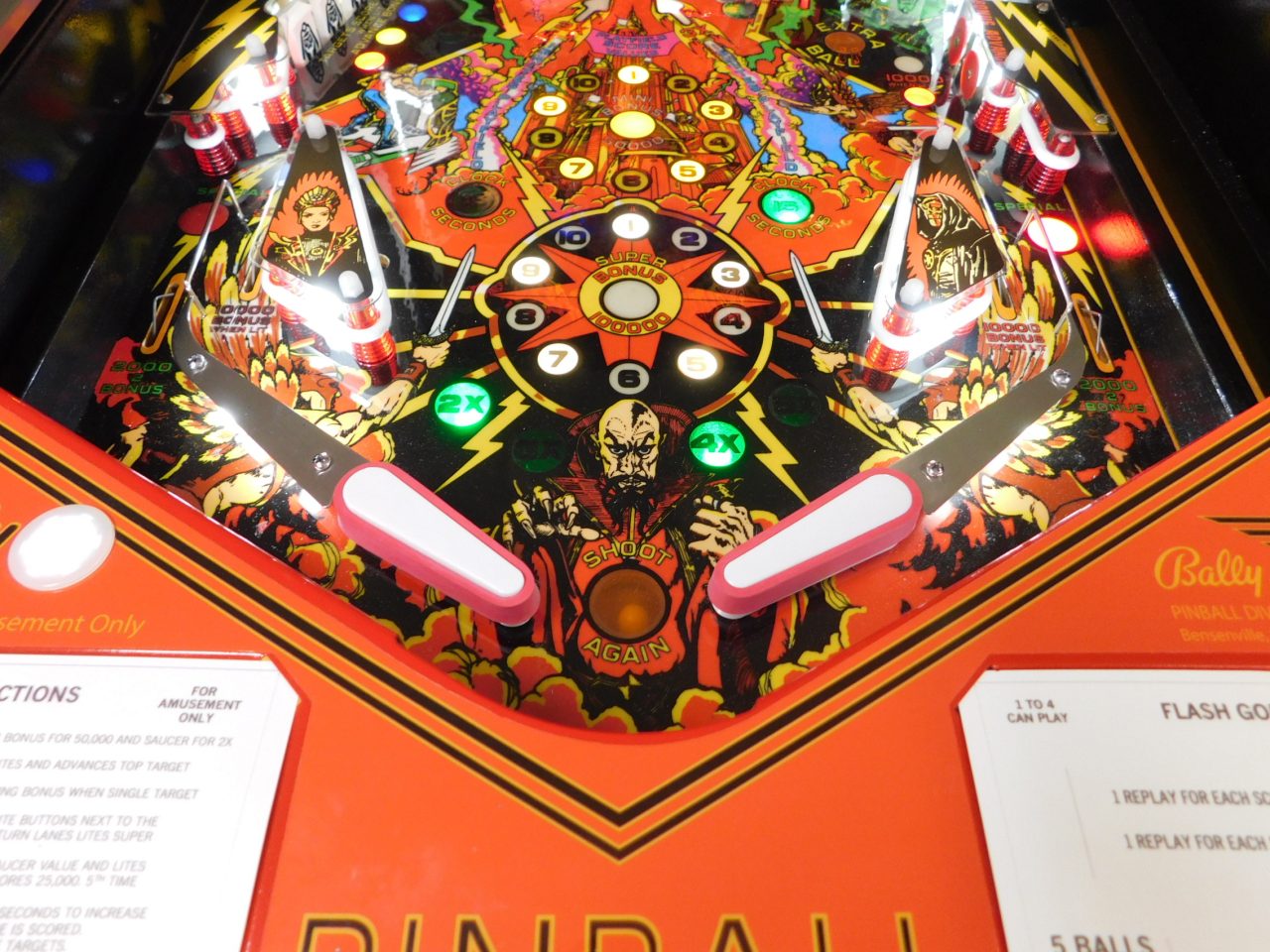 1981 Bally Flash Gordon (#4) – CUSTOM ARTWORK – MOVIE INSPIRED ...