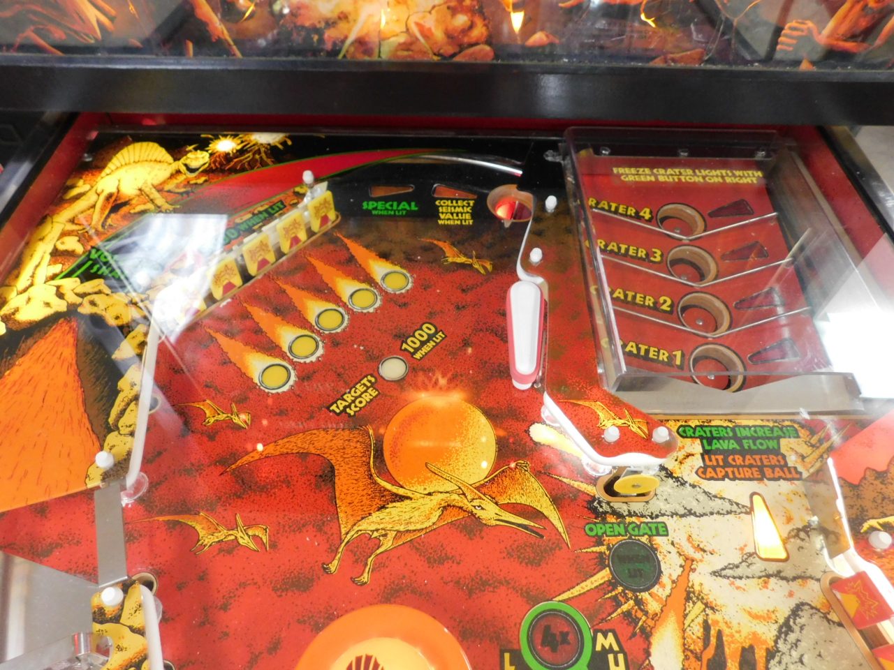 SOLD - 1981 Gottlieb Volcano widebody (3 ball Multi-ball) - Pinball ...